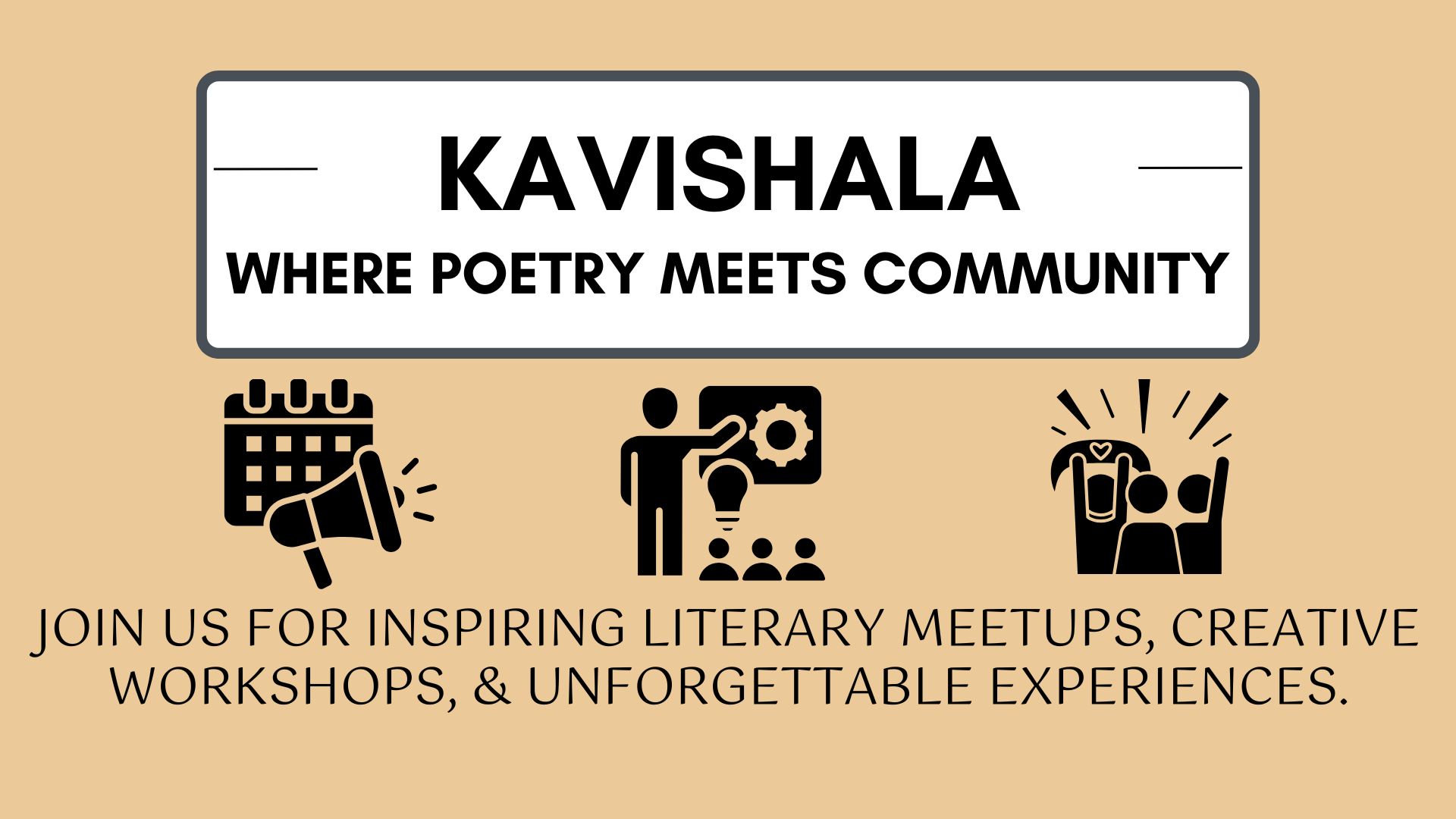 Kavishala Meetups - Literary Events & Poetry Gatherings
